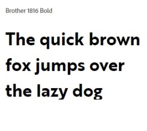 Brother 1816 Font Family: A Timeless Blend of Tradition and Modernity ...