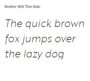 Brother 1816 Font Family: A Timeless Blend of Tradition and Modernity ...