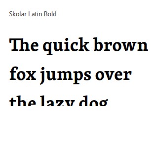 Skolar Font Family: A Typeface for Scholarly Excellence – Font Foundry Hub