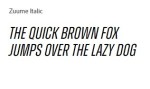 Zuume Font Family: A Dynamic Typeface for Bold Expression – Font ...
